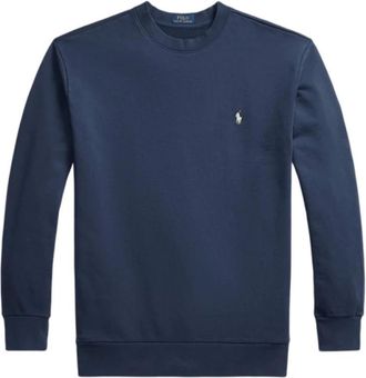 Polo Ralph Lauren Homme, Sweatshirts et sweats &agrave; capuche, Bleu, Taille: L SweaT-shirt en Coton Vintage &agrave; Encolure Ras-du-Cou