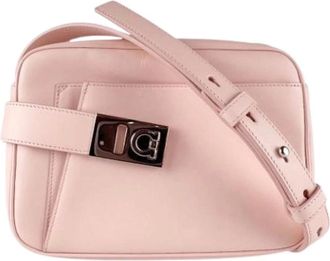 Ferragamo Sac bandouli&egrave;re Pre-owned - Femme - Pre-owned - Rose - Taille: ONE Size