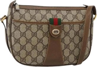 Gucci Pre-owned Vintage Schultertasche - - Pre-owned - Damen - Beige - ONE SIZE