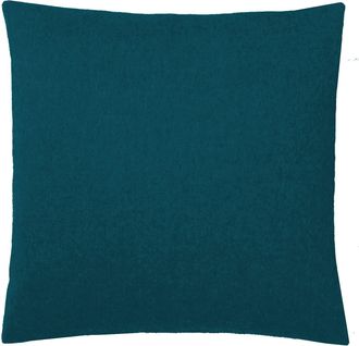 Lorenzo Cana Home Edition Kissenhülle aus 100% Alpaka Wolle vom Baby Alpaka Kissenbezug Naturfaser Alpaca Sofakissen Türkis 96309