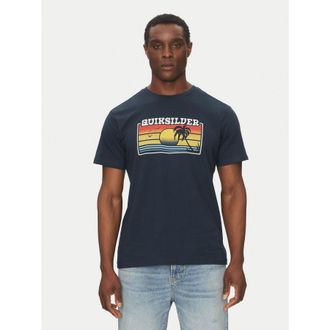 Quiksilver T-Shirt EQYZT08065 Dunkelblau Regular Fit