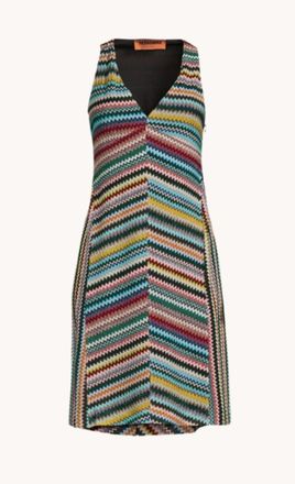 Missoni Multicolour Metallic Mini Dress Size XS