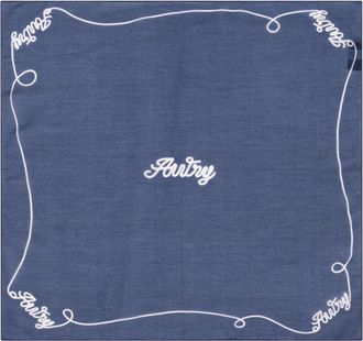 Autry Homme, Accessoires, Bleu, Taille: ONE Size Foulard rope en coton