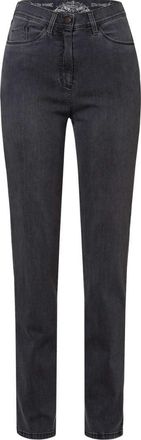 Raphaela by Brax Damen Style Laura 5-Pocket Magic Waist Ultra Dynamic Denim Super Slim Jeans, Anthra Effect,38W / 32L