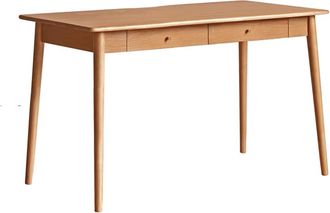 Generic Home Office-Schreibtisch, Eckschreibtisch mit Zwei Schubladen, minimalistischer Gaming-Schreibtisch, geeignet for Schlafzimmer, Arbeitszimmer, Büros u