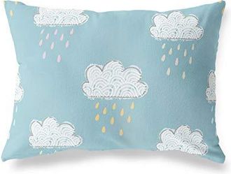 Bonamaison Le Jardin du Lin Kissen Zierkissenbezug Zufälliges Muster Kissenbezug, Weich Bequem, Für Zuhause Autos Büro Sofa Wohnzimmer Couch Schlafzimmer Dekor, 