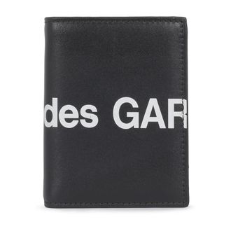 Comme Des Gar&ccedil;ons Homme, Accessoires, Noir, Taille: ONE Size Huge Logo Wallet