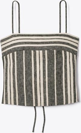 Tory Burch Damen Tr&auml;ger-Tanktop aus Leinen