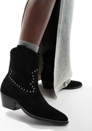 OFF THE HOOK Kensal - Bottines en cuir - Noir