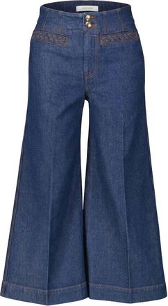 Zimmermann Damen Jeans ASTER CROPPED FLARE