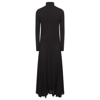 Alaia Fluid Jersey Heart Dress - - Dresses - Damen - Schwarzk - M