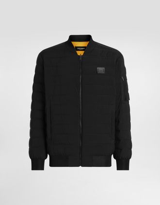 Dolce & Gabbana Quilted Bomber Jacket - Mann M&auml;ntel Und Jacken Schwarz 48