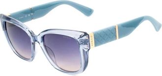 Guess Femme, Accessoires, Bleu, Taille: ONE Size Injected Frame Lunettes de soleil