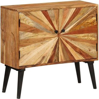 vidaXL Buffet Bois de manguier massif 85x30x75 cm vidaXL