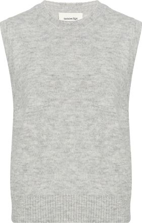 Saison 1865 Pull en laine mélangée sans manches VILET