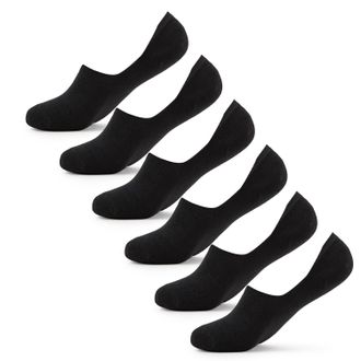 Keds Damen Low Cut Sneaker Signature Knit No Show Sockeneinlagen, Liner-Socken, Schwarz (6 Paar), Einheitsgröße (6er Pack)