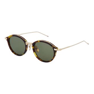 Thom Browne Lunettes de soleil rondes - unisex - Accessoires - Brun - Taille: 46 MM