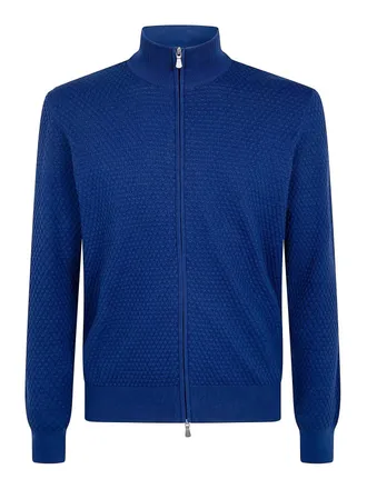 Gran Sasso Veste Casual - Bleu