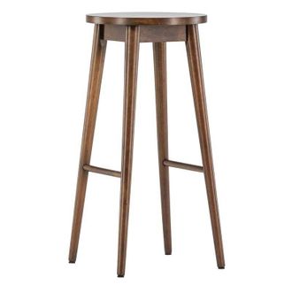 ebuy24 Moll&ouml;sand Barhocker Holz mocca