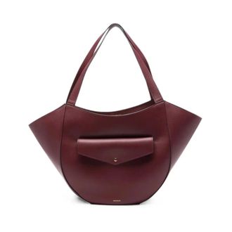 Wandler Hortensia Slouch Tote - Femme - Sacs - Brun - Taille: ONE Size