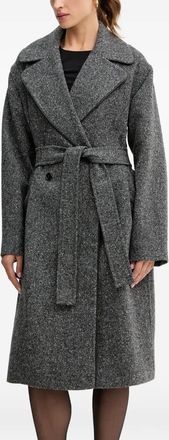 Iceberg belted double-breasted coat - Grau