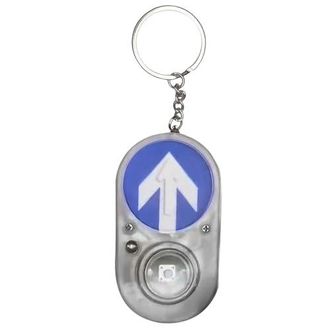 Generico Porte-clés davertissement clignotant | Jouet fantaisie amusant pour lextérieur, la randonnée, la famille, les garçons, les filles, les adolescents, le