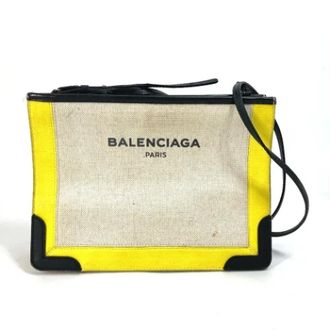 Balenciaga Pre-owned Leder Schultertasche - - Pre-owned - Damen - Gelb - ONE SIZE