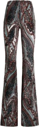 Etro Paisley Jacquard Trousers - Multicolor