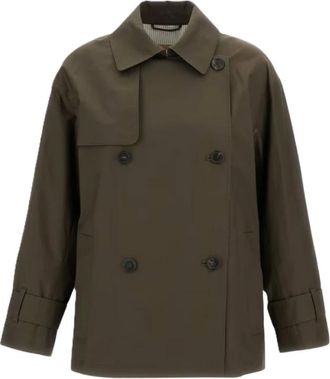 Max Mara Femme, Manteaux, Vert, Taille: 36 FR Mtczeno Jacket