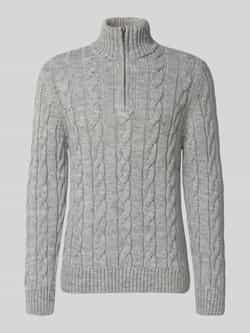 Superdry Loose Fit Troyer mit gerippten Abschl&uuml;ssen