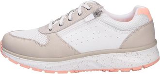 Joya Bequemer Wei&szlig;/Beige Rei&szlig;verschluss Sneaker - - Shoes - Damen - Beige - 40 1/3 EU