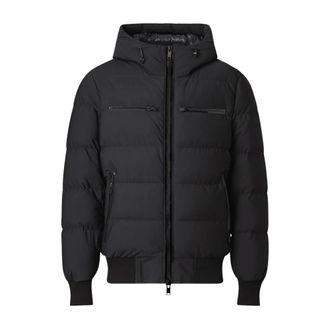 Moose Knuckles Soho Daunen Bomberjacke - - Jackets - Herren - Schwarzk - S