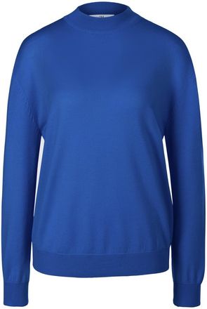 Peter Hahn Pullover aus 100% Schurwolle Biella Yarn Peter Hahn blau