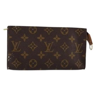 Louis Vuitton Pre-owned Canvas Pouch - - Pre-owned - Damen - Braun - ONE SIZE