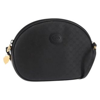 Gucci Pre-owned Leder Umh&auml;ngetasche - - Pre-owned - Damen - Schwarzk - ONE SIZE