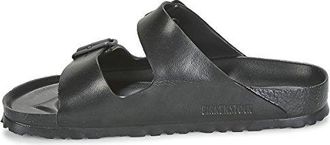 Birkenstock Mixte Slide Arizona Black Eva, Noir, 38 EU &Eacute;troit