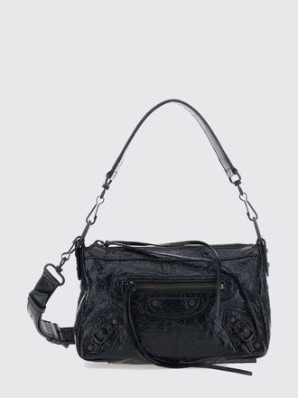 Balenciaga Mini sac Le City Moto en cuir dagneau Arena &agrave; clous