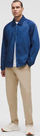 lululemon ABC Chinohose im Classic Fit Warpstreme f&uuml;r M&auml;nner - 76 cm - Khaki - Gr&ouml;&szlig;e 28