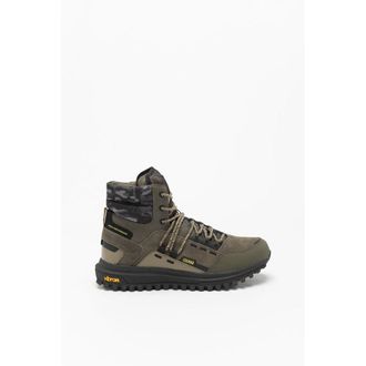 Colmar Gr&uuml;n Leder Stiefeletten