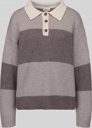 s.Oliver Red Label Poloshirt mit Umlegekragen