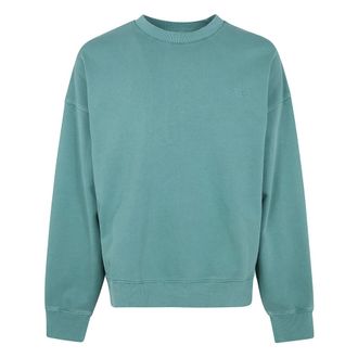 Carhartt Work in Progress Homme, Sweatshirts et sweats &agrave; capuche, Vert, Taille: S Benton Cotton SweaT-shirt