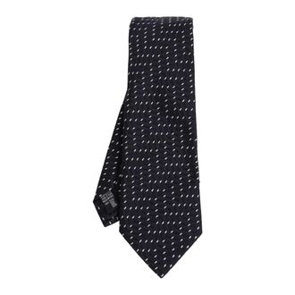 Giorgio Armani Homme, Accessoires, Bleu, Taille: ONE Size Cravate en soie jacquard