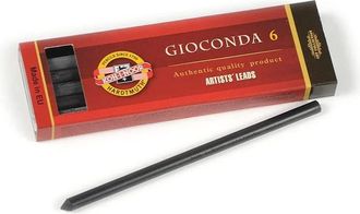 Koh-I-Noor K&uuml;nstlermine 5,6mm 4B 6 St&uuml;ck je Packung