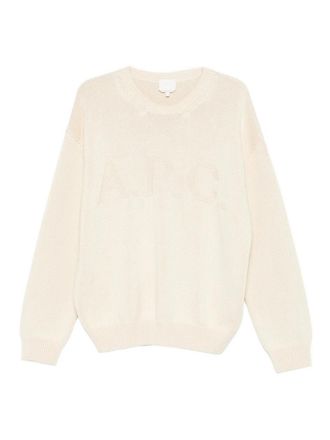A.P.C. A. P.C. Pull Col Rond - Cr&egrave;me