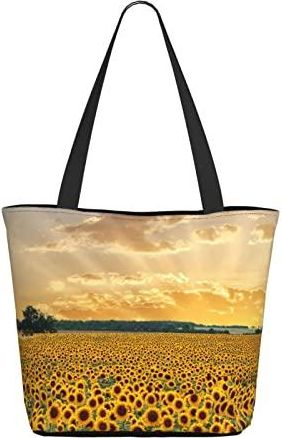 AOOEDM Tournesol (2) sac &agrave; provisions pour femme 33 x 27,9 x 17,8 cm. Le cadeau parfait pour la Saint-Valentin. Cest de la Saint-Valentin pour maman, fille, 