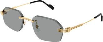 Cartier CT0616S Sunglasses - Gold