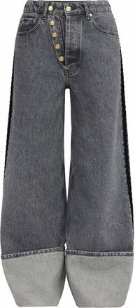 Ganni Casual Hose - Schwarz