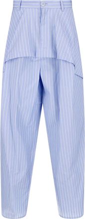 Loewe Breite Gestreifte Hose