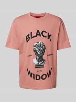 HUGO BOSS Oversized T-Shirt mit Rundhalsausschnitt Modell Dostalgi