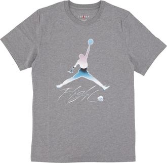 Nike Jordan T-Shirt mit Rundhalsausschnitt - - Sport - Herren - Grau - 2XL
